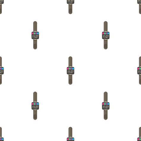 Smartwatch Pattern Seamless Vector 15915691 Vector Art At Vecteezy