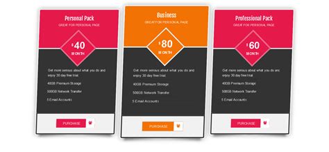 Visual Composer Pricing Tables By Nbgoyani By Nbgoyani Codecanyon