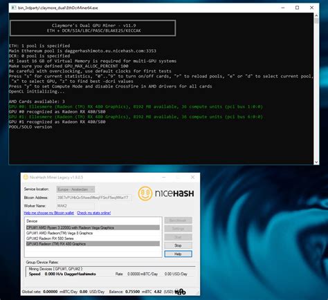 2200g apu detect as rx 480 r nicehash