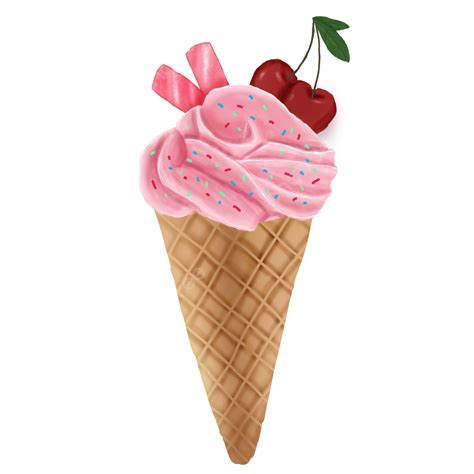핑크 여름 동지 아이스크림 콘 아이스 캔디 시원한 여름 고급 음식 미식 Png 일러스트 및 Psd 이미지 무료 다운로드 Pngtree