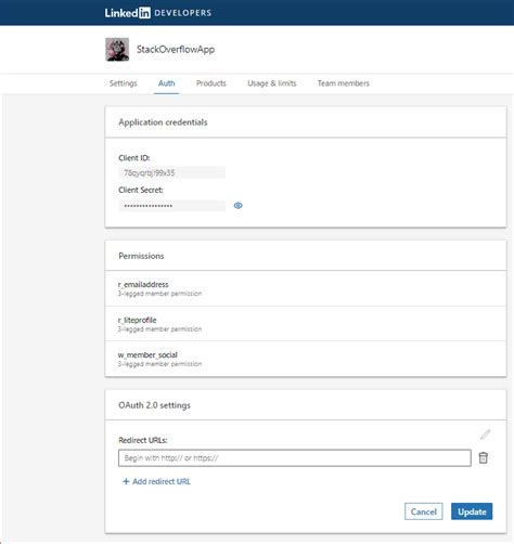 How To Add Linkedin Oauth 20 Authentication In Ios Swift Stack Overflow