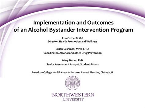 Pdf Implementation And Outcomes Of An Alcohol Bystander