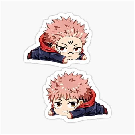 Chibi Curses King And His Vessel Sticker For Sale By Artist Panda