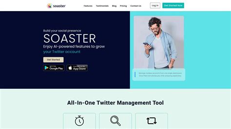 Soaster Efficient Twitter Management Tool Creatiai