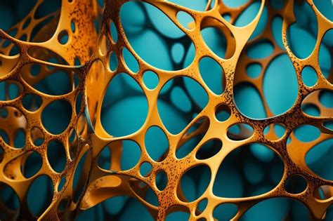 Premium Photo Biomedical Engineering Abstract Patterns