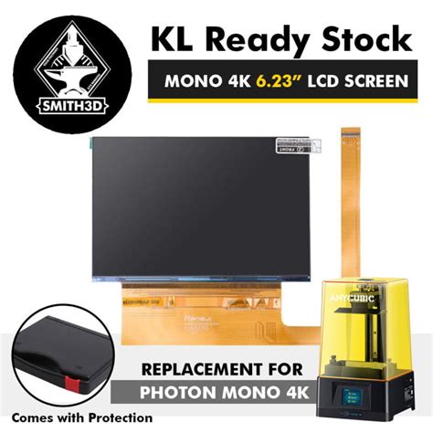 Photon Mono 4k Lcd Screen Replacement High Quality Display Smith3d Malaysia