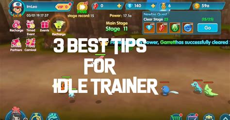 Idle Trainer Cheats Quick Tips Redeem Codes Strategy Guide And Tricks