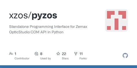 Github Xzospyzos Standalone Programming Interface For Zemax