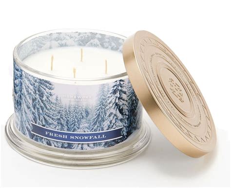 Homeworx By Slatkin And Co Fresh Snowfall 18 Oz Candle