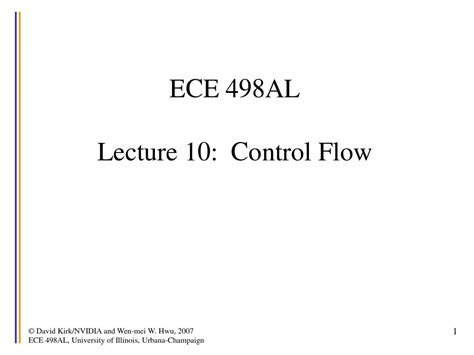 Lecture10 Control Flow Fall 2007word文档在线阅读与下载无忧文档