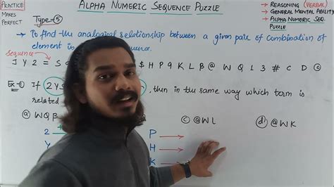 Type 5 Alpha Numeric Sequence Puzzle Jaiswar Edufit 2021 Youtube