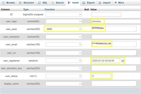 Comment Ajouter Un Nouvel Utilisateur Administrateur Wordpress Via Mysql Webypress