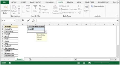 Copying And Pasting Validation List Only In Microsoft Excel