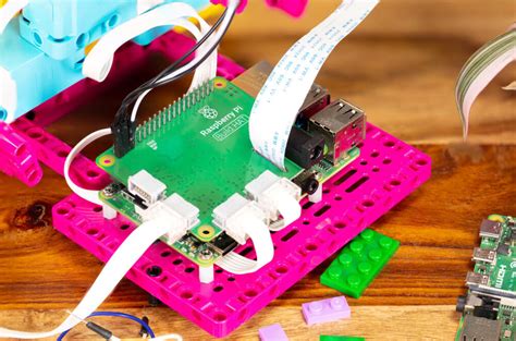 Lego Powered Up Für Bastler Raspberry Pi Board Zusammengebaut