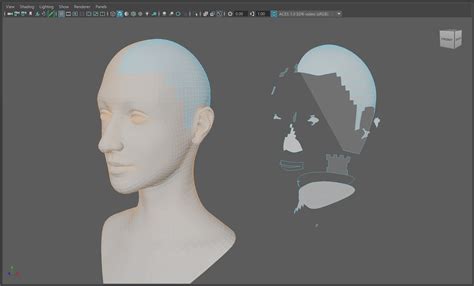 Problem Deleting Faces Rmaya