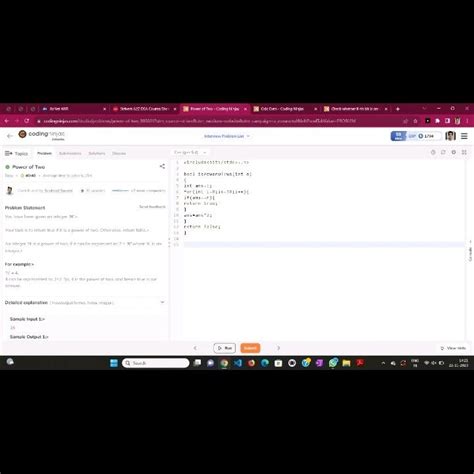 shivam kumar on linkedin day 49 75 hey folks my progress 1 solved one more question on bit…