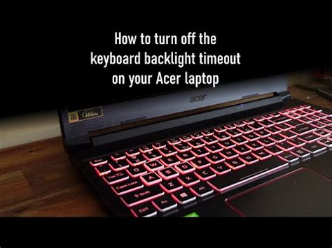 How To Keep Backlit Keyboard On In Acer Aspire A S Acer Community