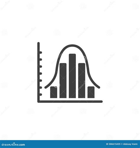 Bar Chart Histogram Vector Icon 306615435