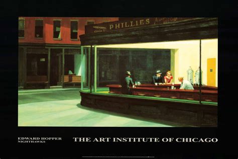Nighthawks 1942 By Edward Hopper 24 X 36 Inches Art Print