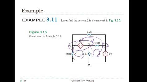 회로이론 노드 분석 종속전원문제 YouTube