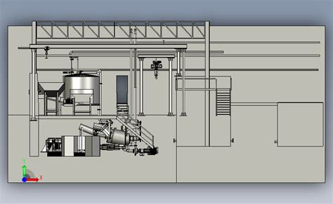 高浓度废纸水力碎浆机造纸厂制浆流水线设备图纸下载机械设备图纸自动化设备图纸 宏图网