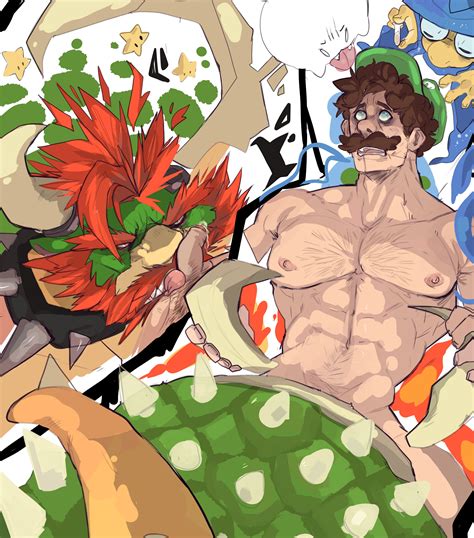 Post 4689072 Bowser Koopa Luigi Scullvi Supermariobros Supersmash