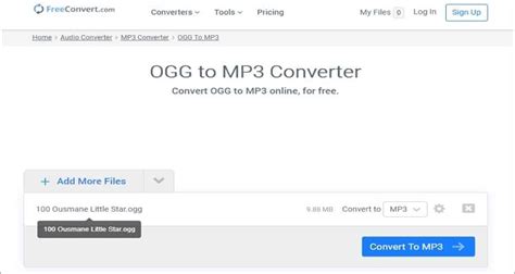 14 Best Ways To Convert OGG To MP3 Online Free