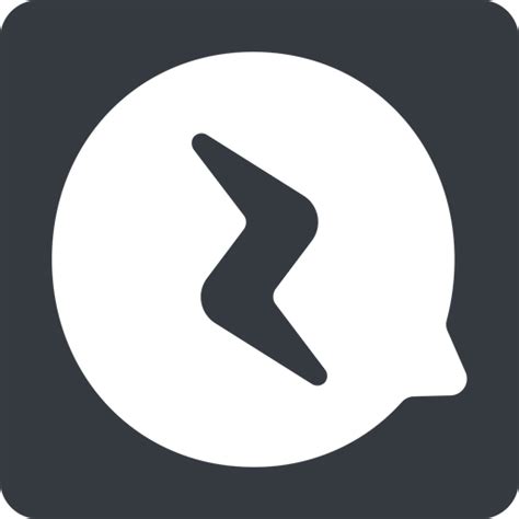 facebook messenger icon by friconix fi snslxl facebook messenger left