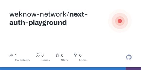 Github Weknow Networknext Auth Playground