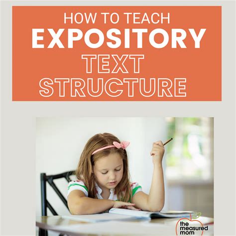 teaching expository text structure the measured mom