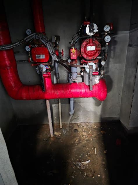 건물 지하 소방설비 물샘 지식in