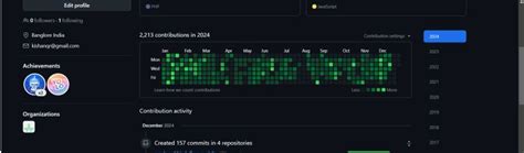 Kishan B On Linkedin Github Developerjourney Consistency