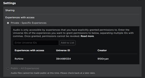 Uploading Public Sound To Roblox Art Design Support Developer Forum