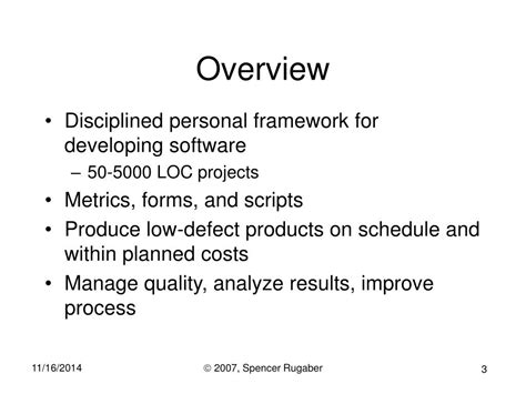 PPT Personal Software Process PSP PowerPoint Presentation Free Download ID 6693639