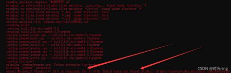 安装mrmr所需的pymrmr过程中遇到的error Command Errored Out With Exit Status 1 Csdn博客