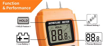 Wood Moisture Meter For Logs Firewood Moisture Meter For Wood Firewood Moisture Meter For