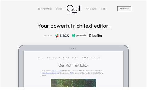 Best Rich Text Editors For Vue Js Under Pressure Tinymce