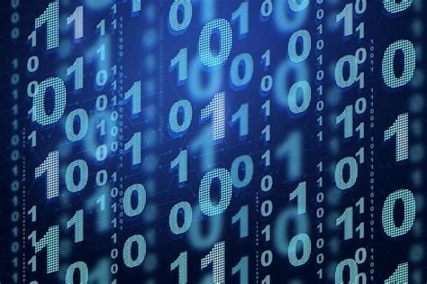Premium Photo Digital Binary Code 01 Abstract Background