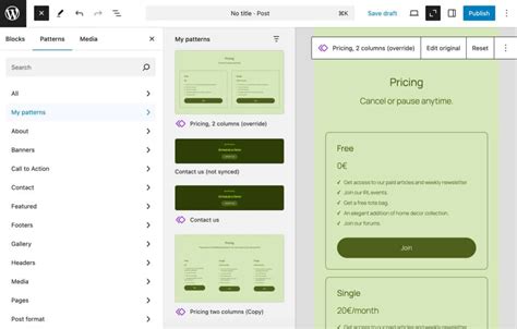 How To Build Wordpress Block Patterns Kinsta®