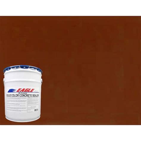 Eagle 5 Gal Tile Red Solid Color Solvent Based Concrete Sealer Ehtr5