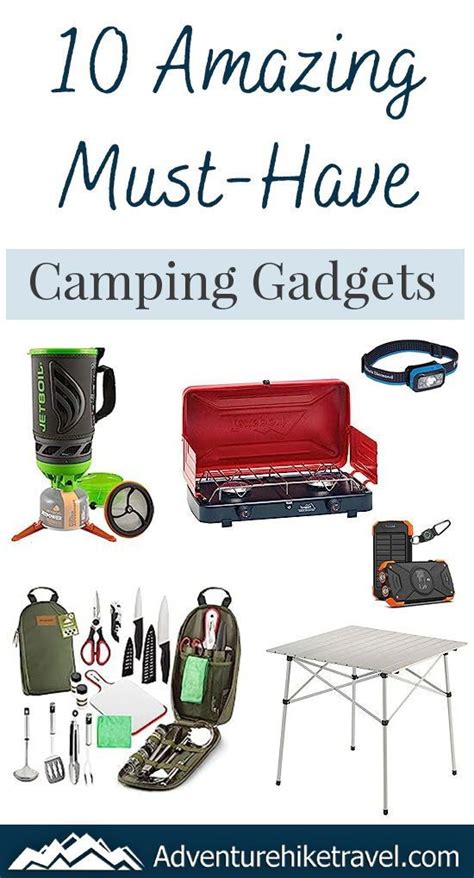 Elevate Your Camping Experience With These 10 Essential Gadgets