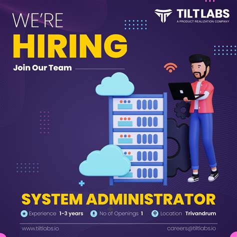 Tiltlabs On Linkedin Hiring Systemadmin It Itjobs Wearehiring