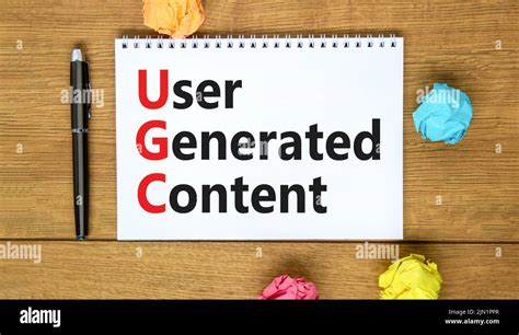 Ugc User Generated Content Symbol Concept Words Ugc User Generated