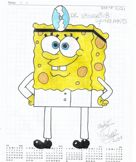 Dr Spongebob Squarepants By Matiriani28 On Deviantart