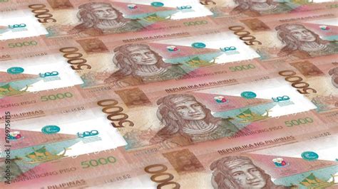 Philippines Philippine Peso 5000 Banknotes Money Printing House