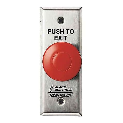 Exit Button With Pneumatic Timer Zions Security Alarms