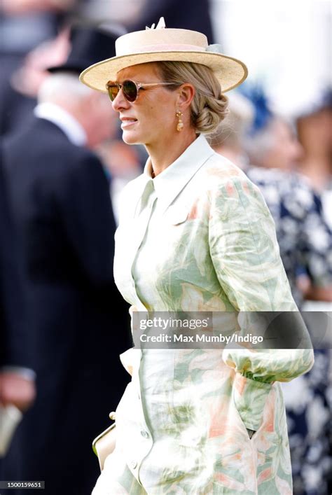 Zara Tindall Attends Day One Of Royal Ascot 2023 At Ascot Racecourse