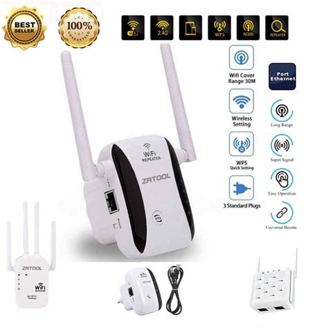 Jual WiFi Repeater 300Mbps Penguat Wifi Wifi Extender Mini Repeater Sinyal WiFi Memperluas