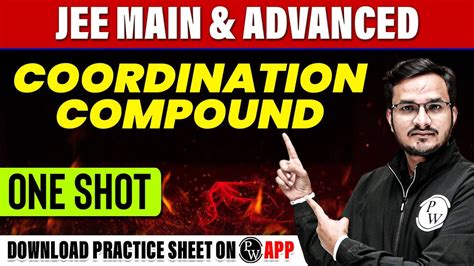 Coordination Compound In 1 Shot All Concepts Tricks And Pyqs Covered Jee Main And Advanced