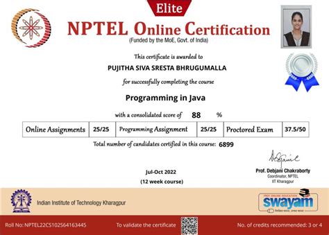 Connections Javaprogramming Nptelcertification Codingmilestone